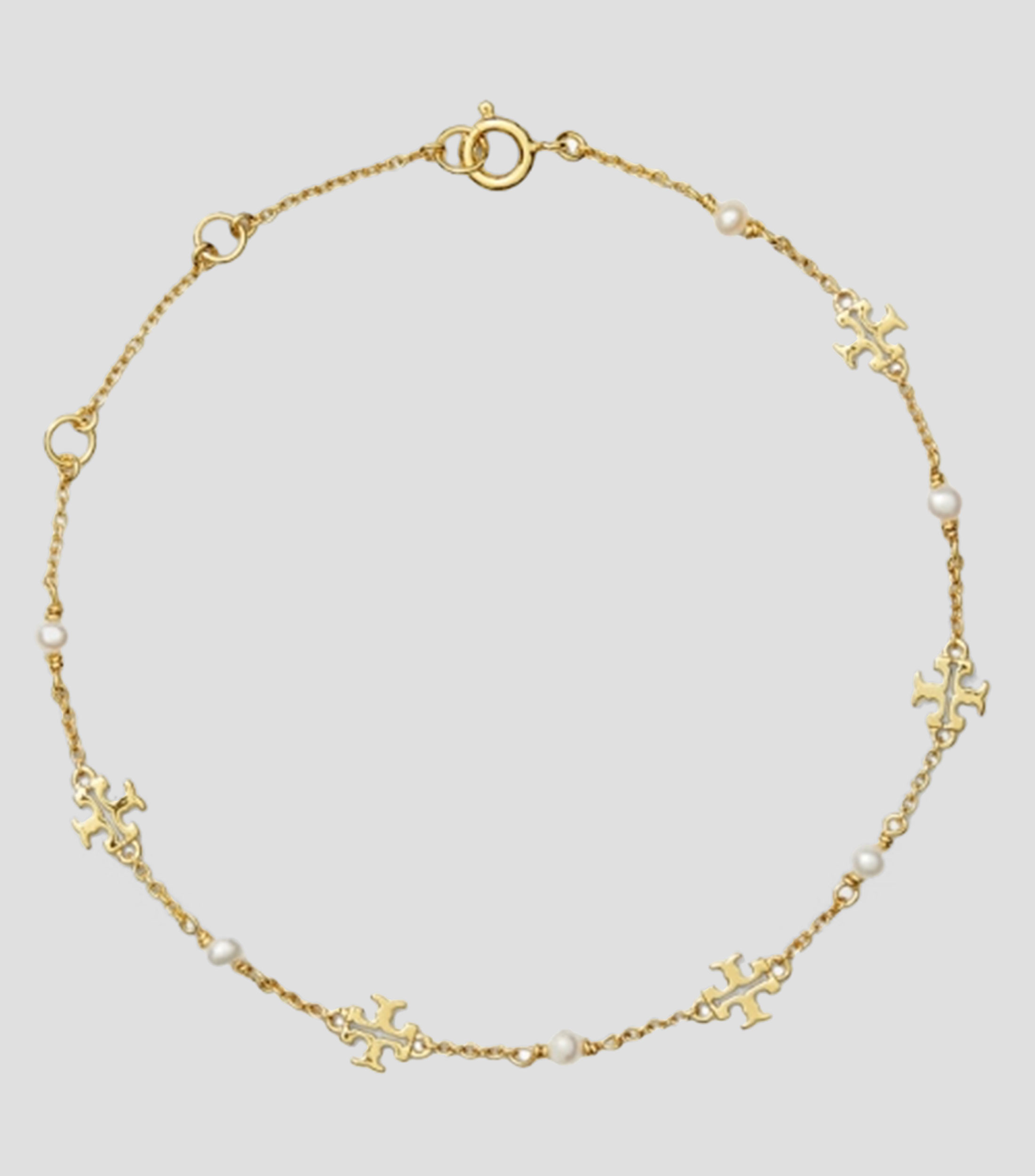 Tory Burch Pulsera De Cadena Delicada De Perla Kira |El Palacio de Hierro